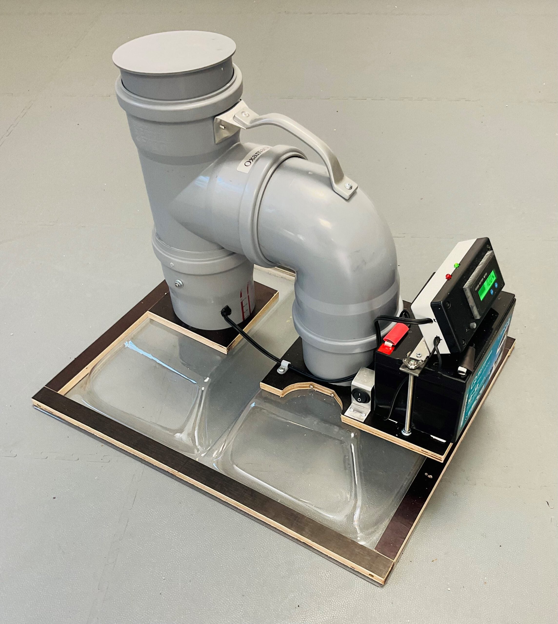 Oxamat mit LiPo Akku – mit Deckel-Sondergröße – Alfranseder